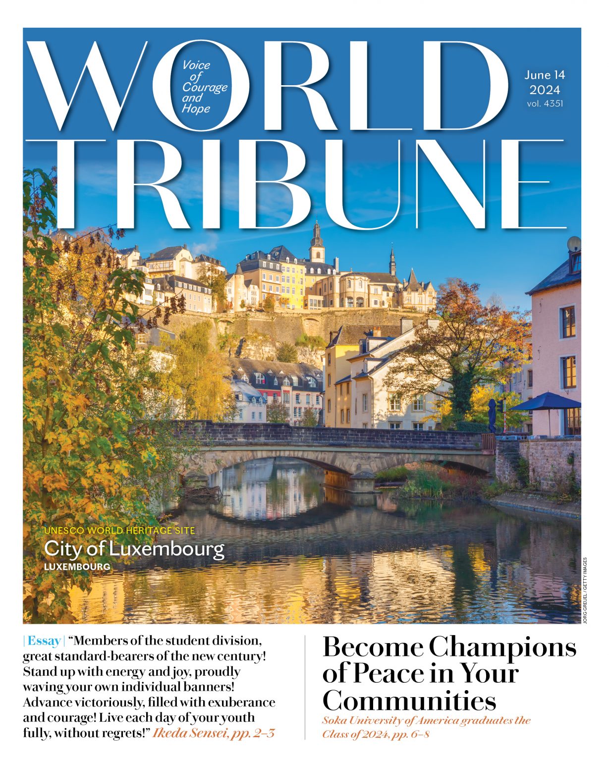 Back Issues - World Tribune